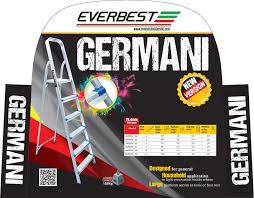 Everbest 4-9 Step Aluminium Folding Ladder – Platform, Household, Heavy ...